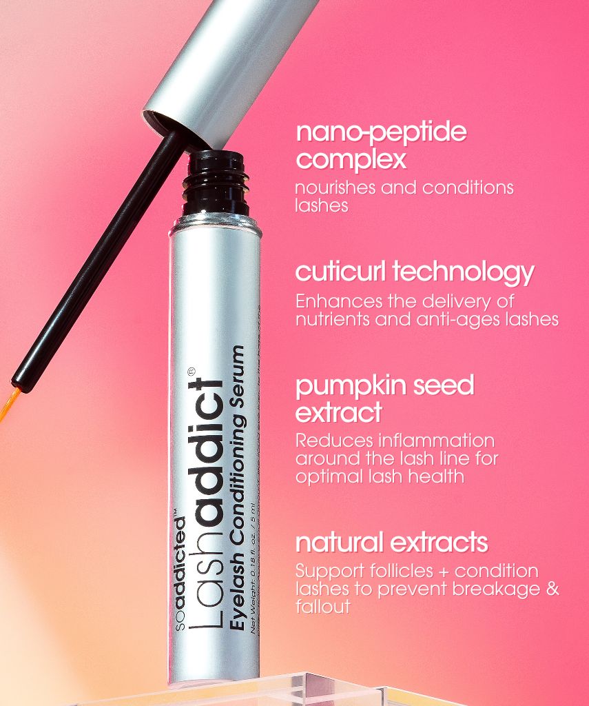Lashaddict Eyelash Enhancing Serum | Longer, Fuller, Healthier Lashes – Soaddicted Beauty